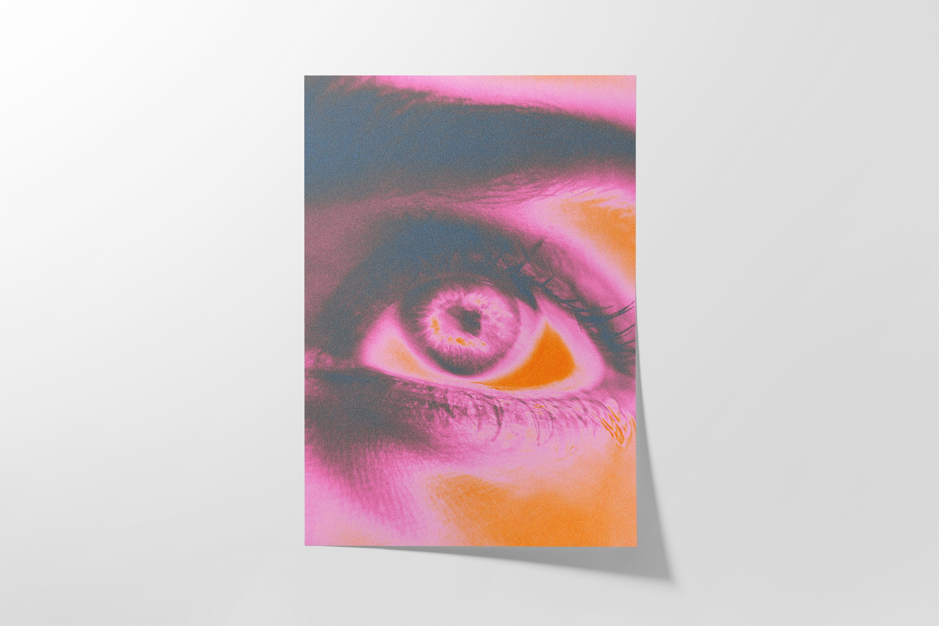 Eye Poster Print Abstract Eye Poster Giclee Wall Art Print - Etsy