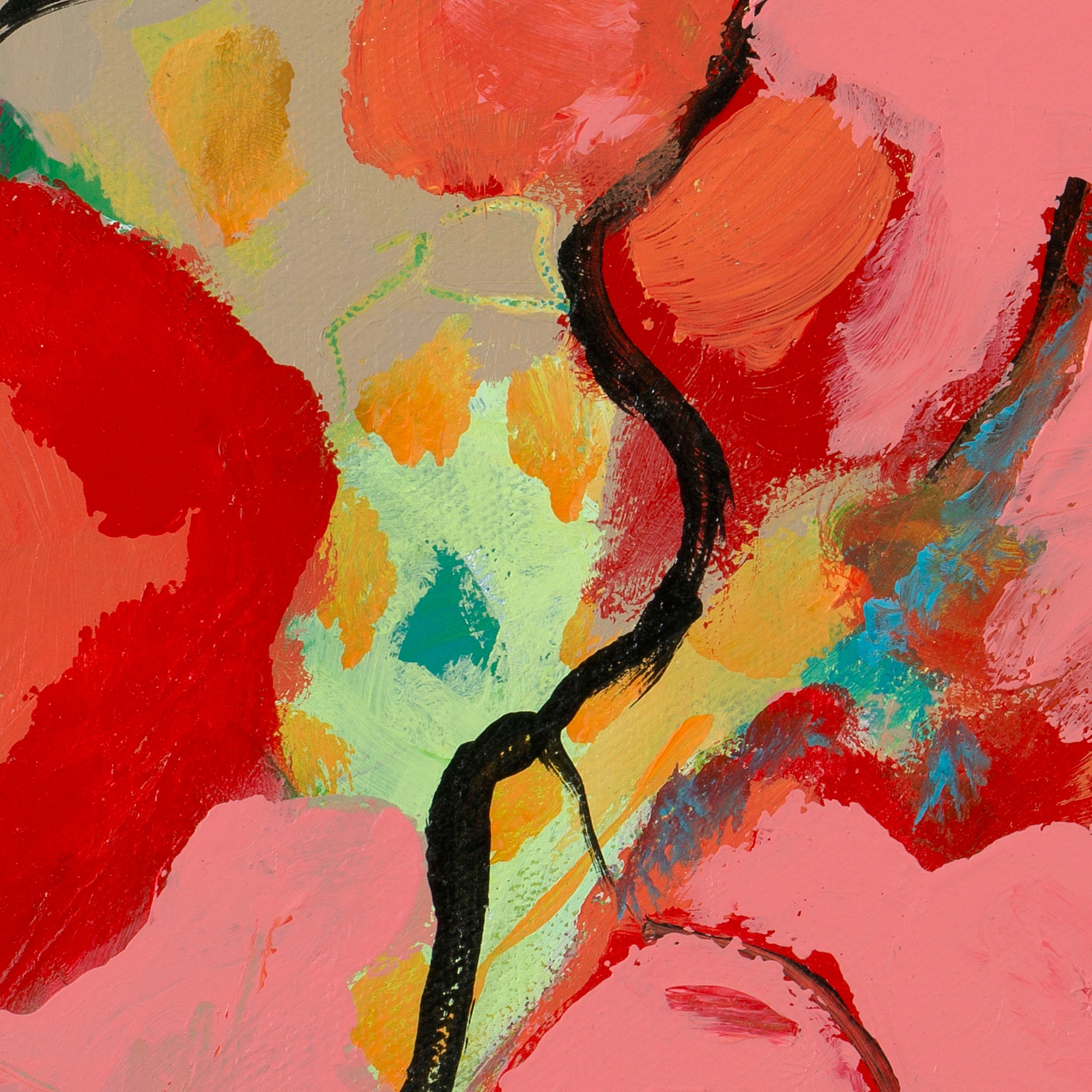 Abstract Wall Art Colorful Wall Art Canvas Art Colorful - Etsy