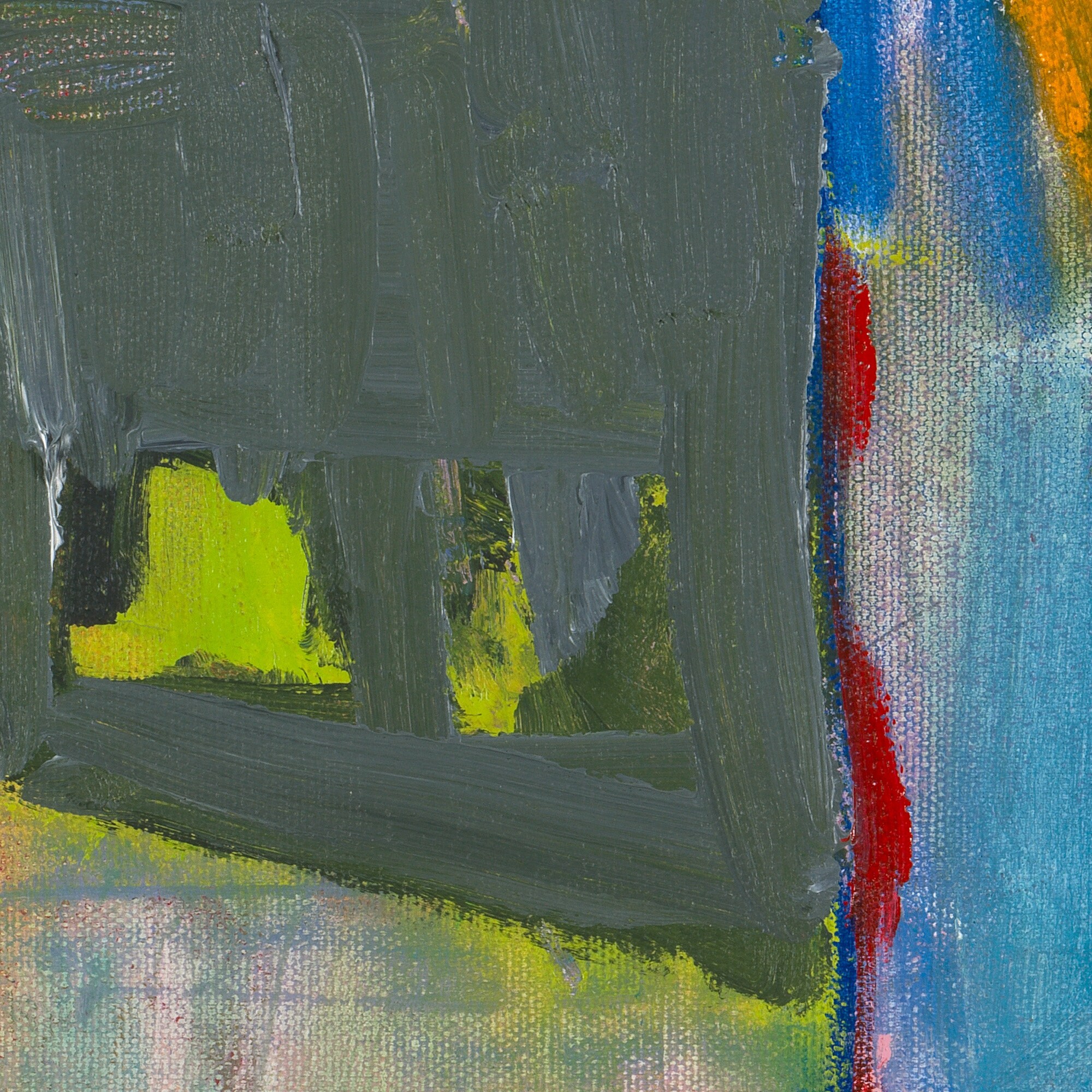 Colorful Geometric Abstract Painting Living Room Art Modern - Etsy