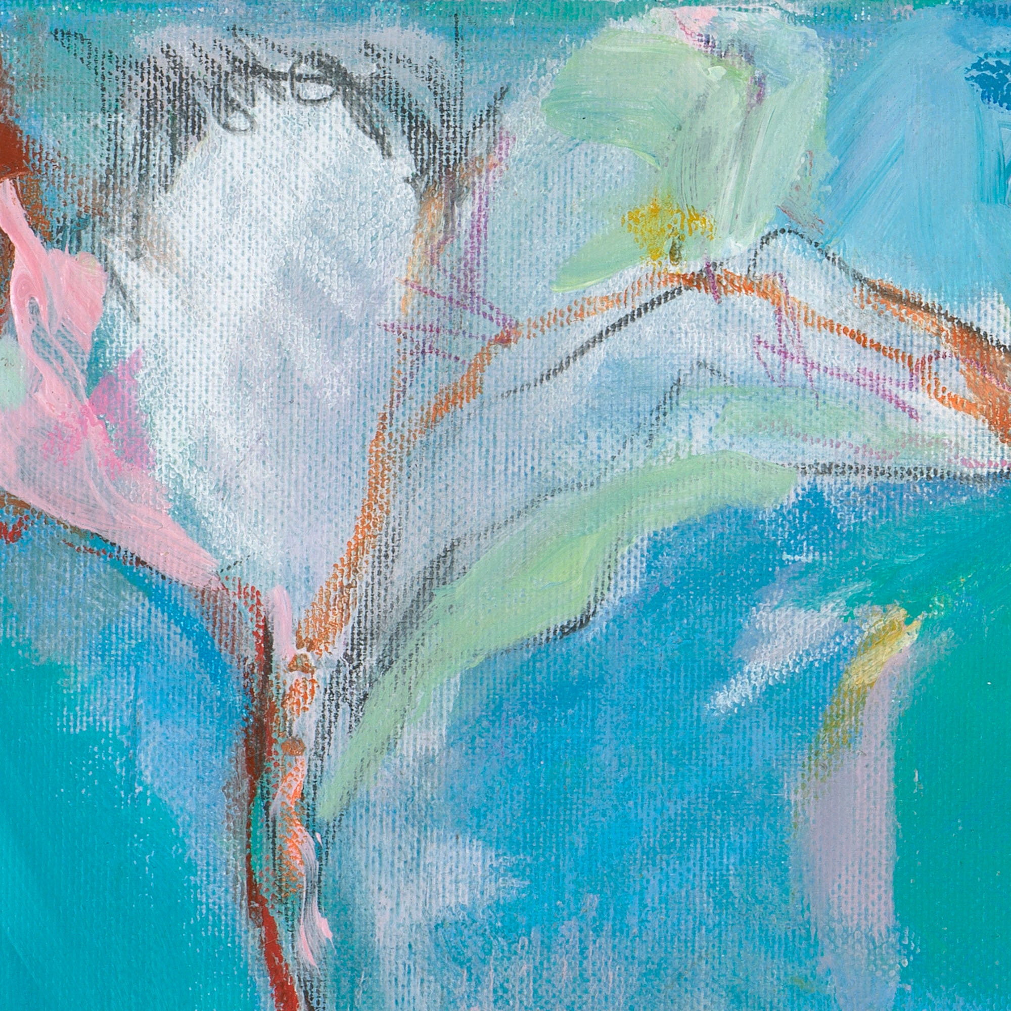 Blue Wishing Tree Art – Large Abstract Giclée Canvas Print - Etsy