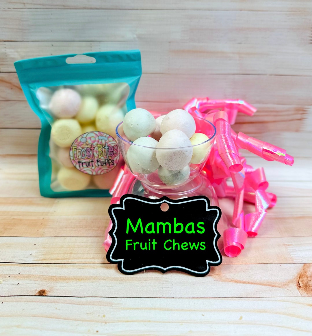 Freeze Dried Fruit Chews Freeze Dried Candy Fruit Puffs - Etsy
