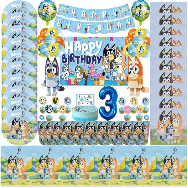 Bluey Backdrop - Etsy