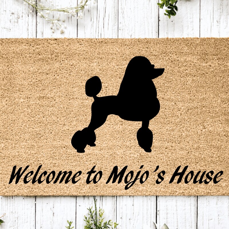 Poodle Rug - Etsy