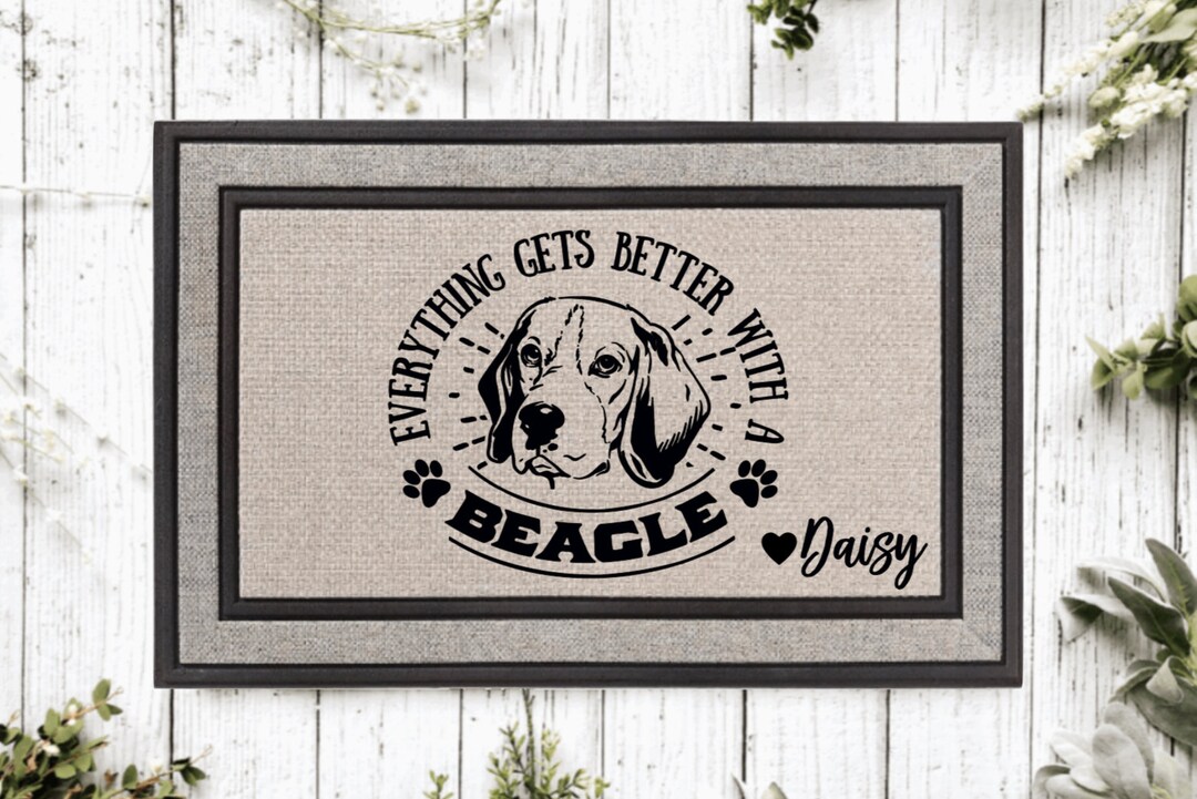 Hope You Like Beagles Welcome Mat | Perfect Gift for Dog Owner Pet ...
