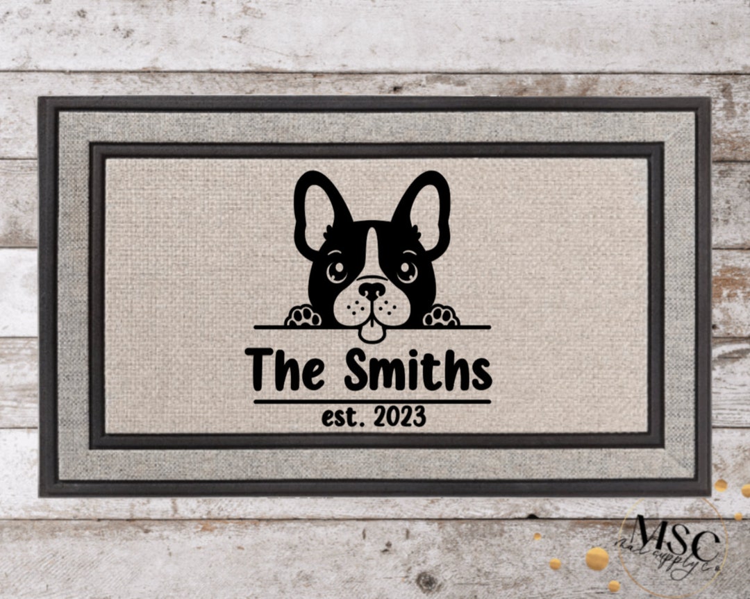Hope You Like French Bulldogs / Welcome Mat /perfect Gift for Dog Owner ...