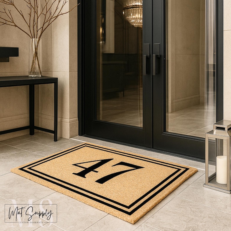 Double Door Doormat - Etsy