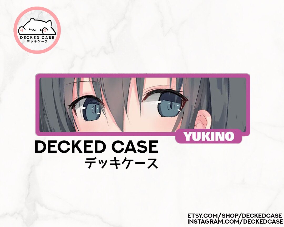 Yukino Anime Eyes Light Decal Sticker Decal Slap Waifu - Etsy