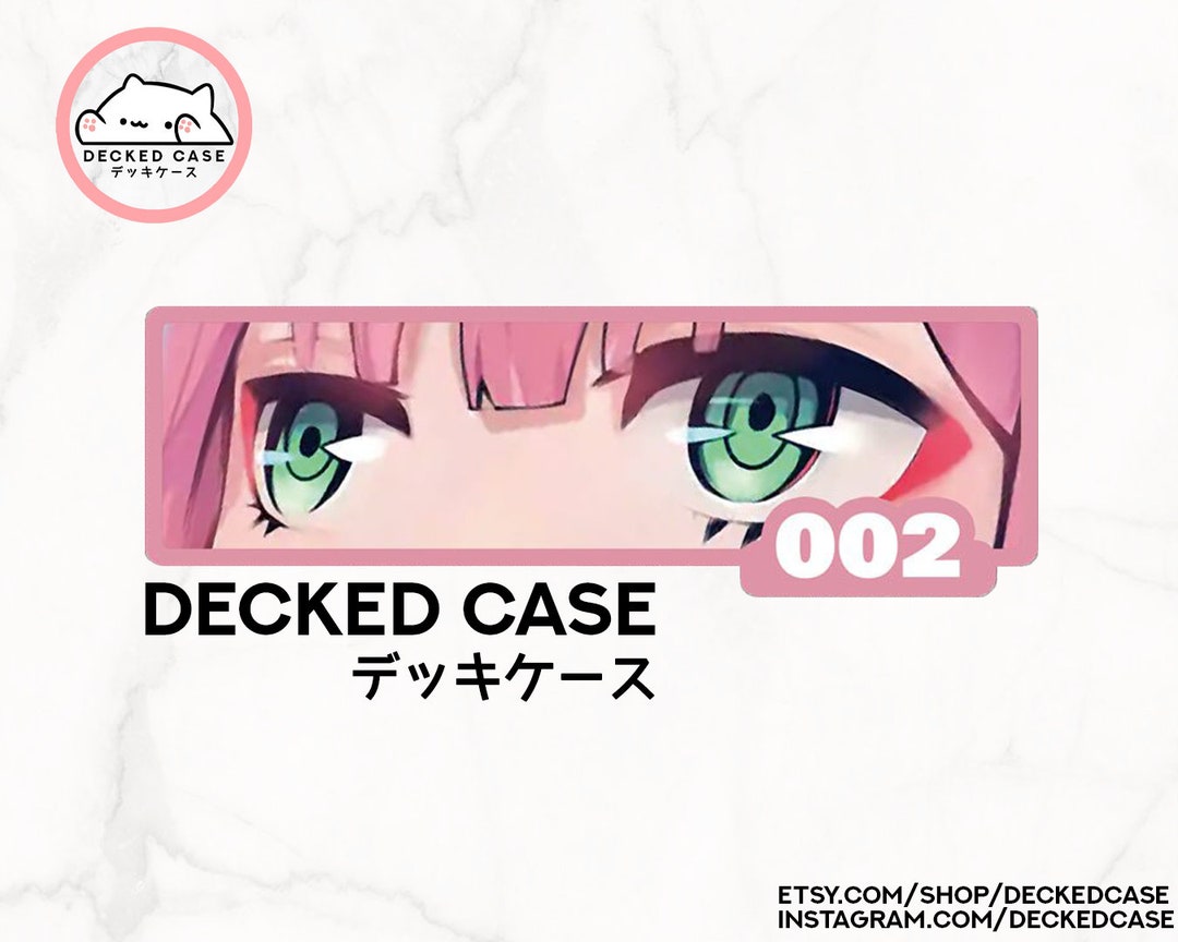 Zero Two 002 Anime Eyes Decal Sticker Slap Desktop - Etsy