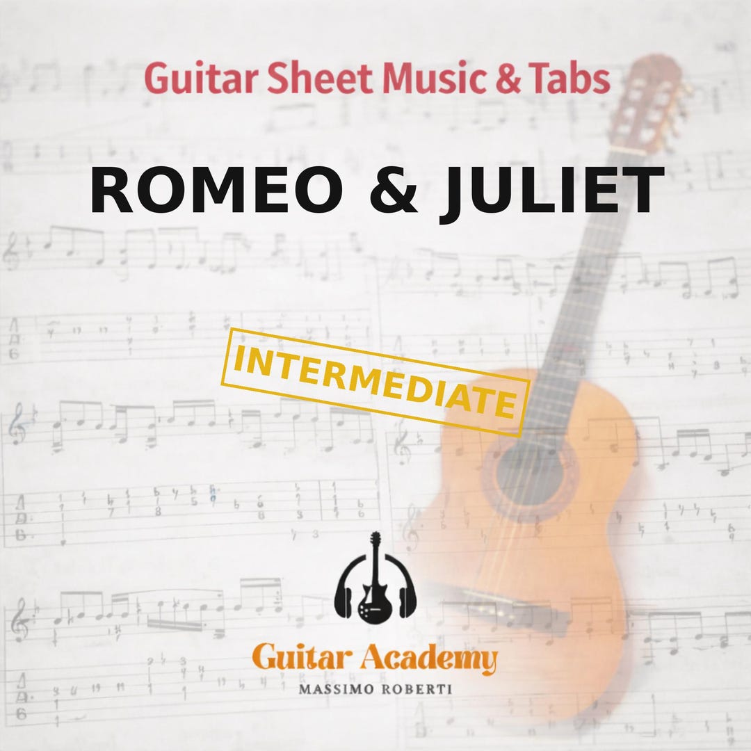 Romeo & Juliet (love Theme) Sheet Music - Guitar Tutorial TABS and ...