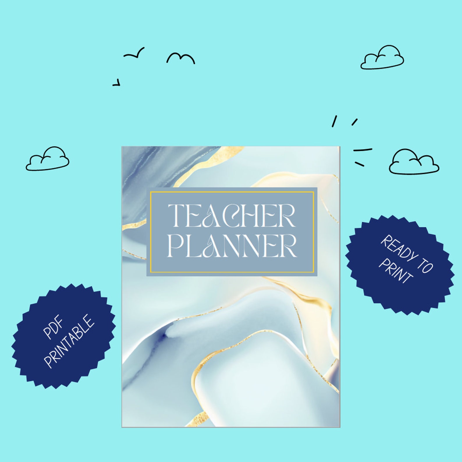 Printable Teacher Planner Classroom Organization Teacher - Etsy