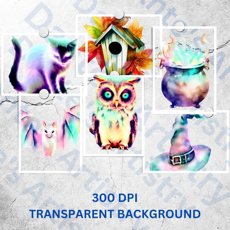 Pastel Halloween Clipart Pastel Halloween Witch Hat Clipart Pastel ...