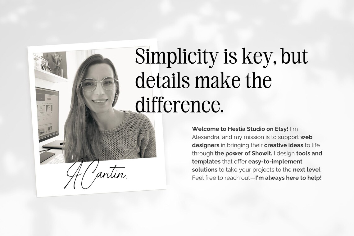 Animated Counter Showit Template Add on Bundle: 6 Canvas of Dynamic Numbers 100% Custom With a ...