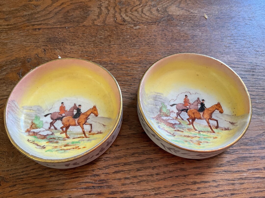 Crown Devon Pottery Works of Fieldings England Circa 1930s Two Scarce ...
