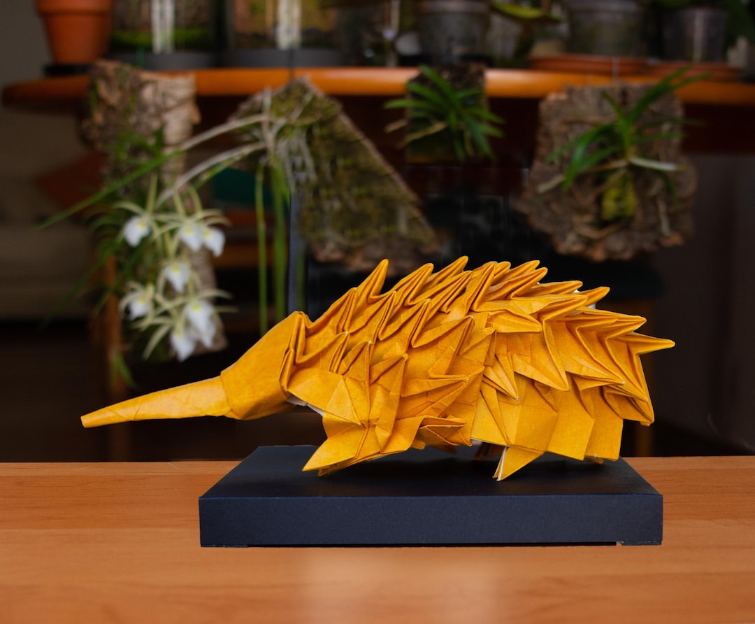 Origami Echidna. Australian Origami Animal Handmade With Quality Craft ...