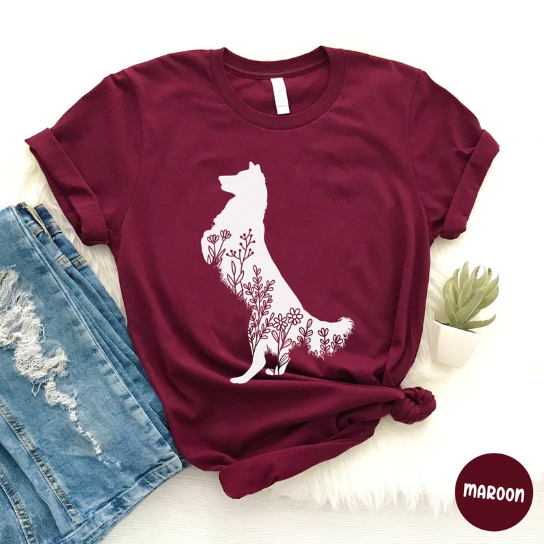 Border Collie Shirt, Cute Collie Tshirt, Dog Mom Tee, Border Collie Mom ...