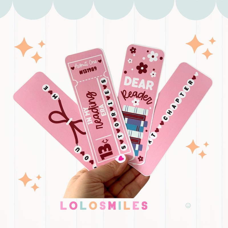 Cute Bookmarks - Etsy