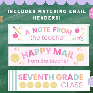 Teacher Email Signature, Email Headers, Email Template, Email ...