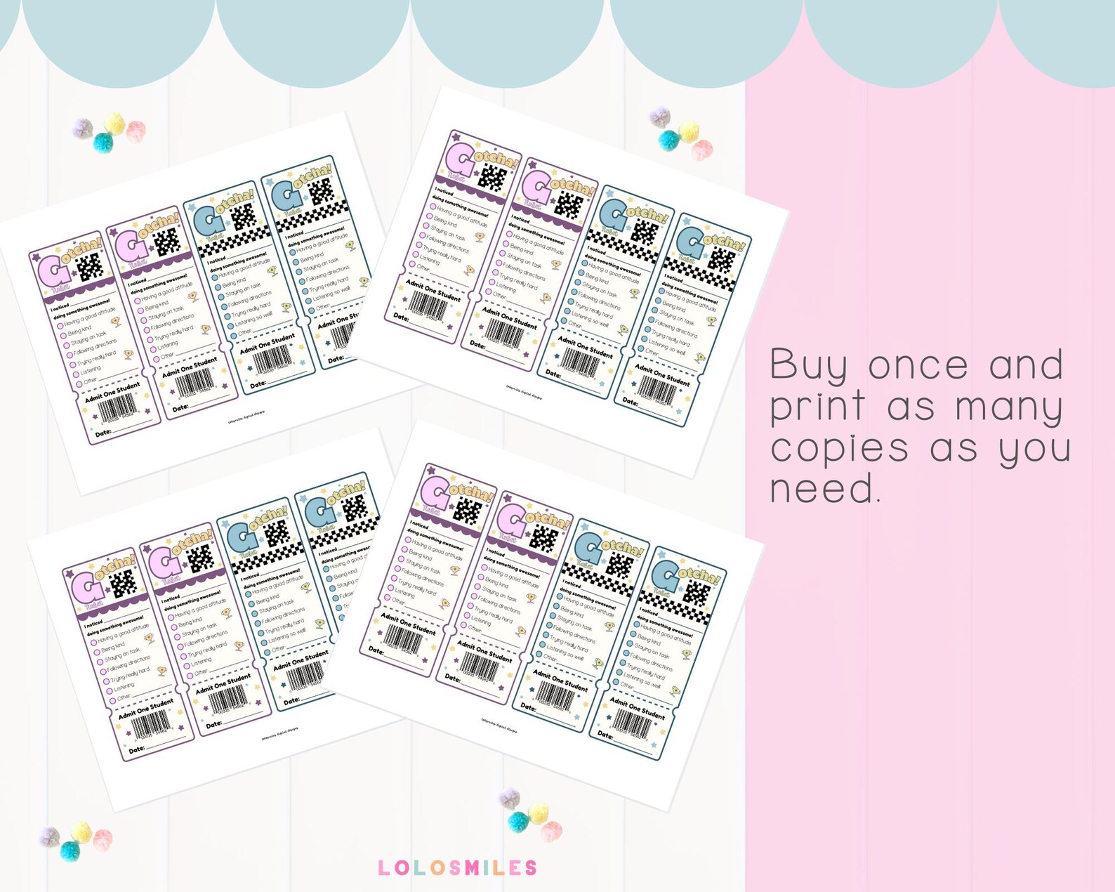 Get Creative With Classroom Management: Printable Student Behavior ...