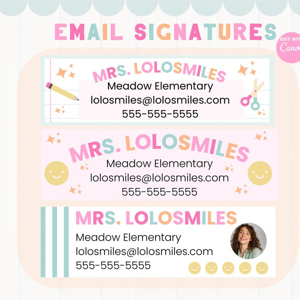 Email Signature - Etsy