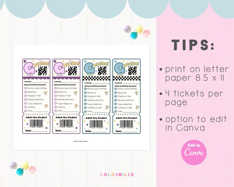 Get Creative With Classroom Management: Printable Student Behavior ...