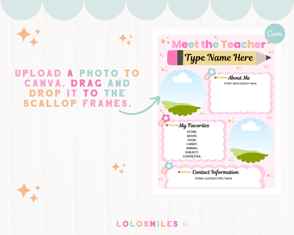 Meet the Teacher Editable Template, All About My Teacher, Pastel ...