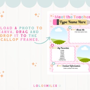 Meet the Teacher Editable Template, All About My Teacher, Pastel ...