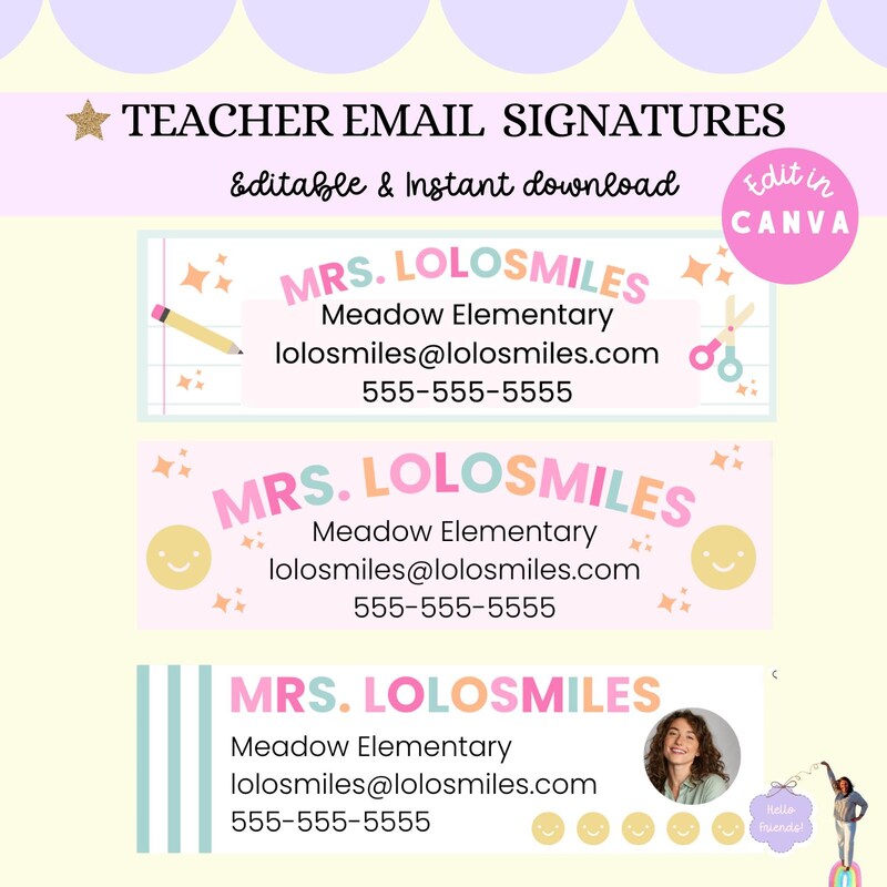 Email Signature - Etsy