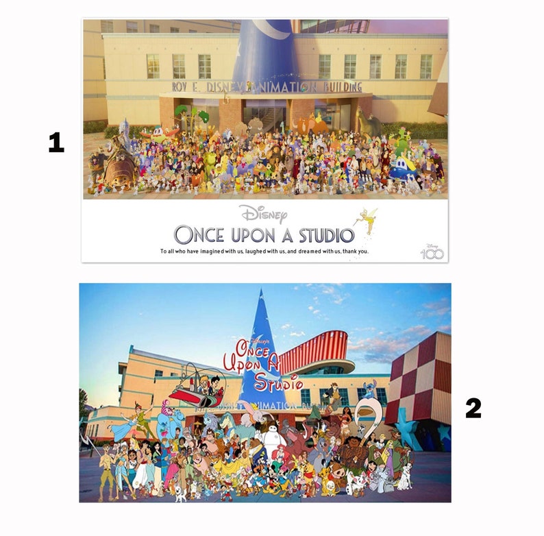 Custom Once Upon A Studio Group Photo 2023 Poster - Etsy Israel