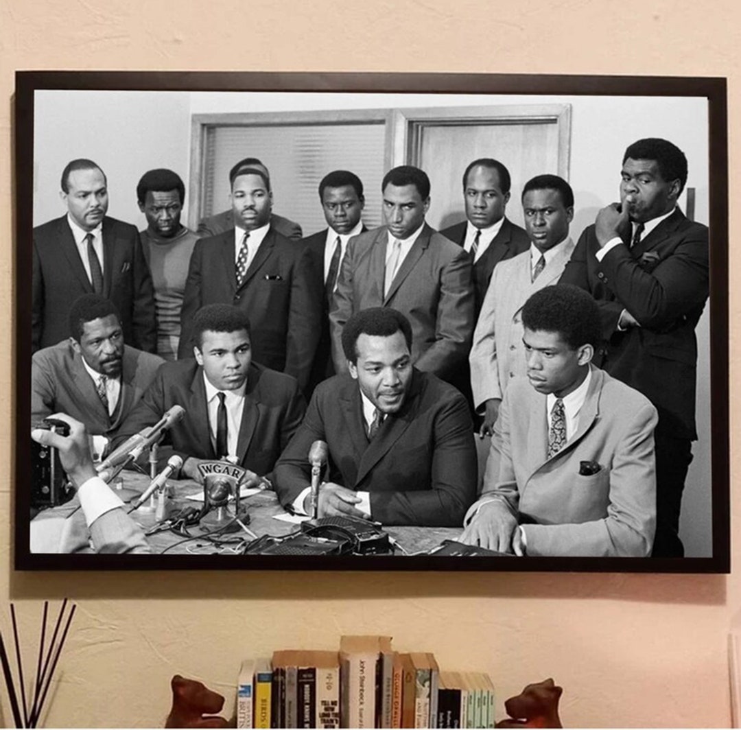 Muhammad Ali Jim Brown Bill Russell Poster - Etsy