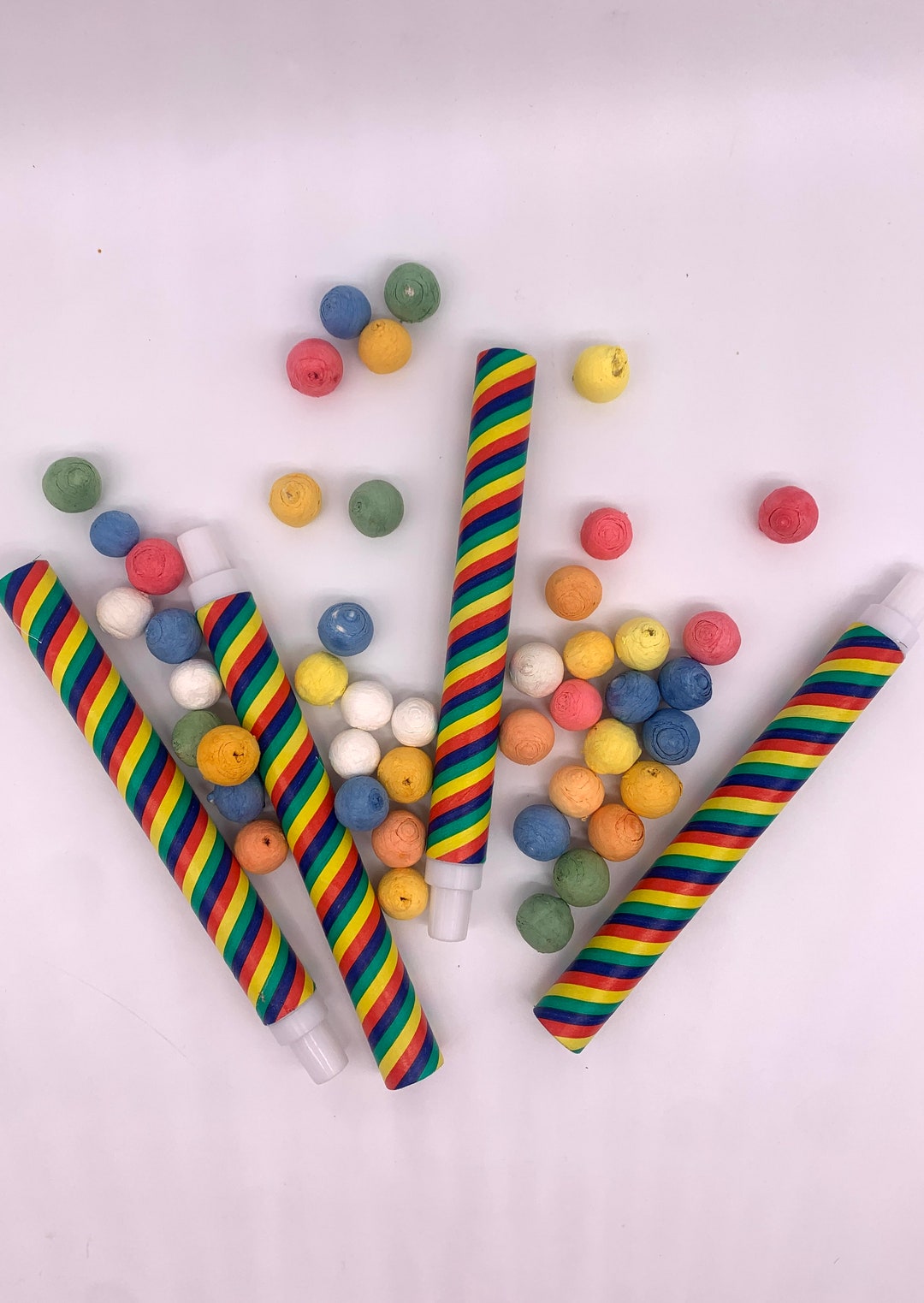 Paper Pea Shooter Paper Blow Pipes and Balls by Beautiful Balloons ...