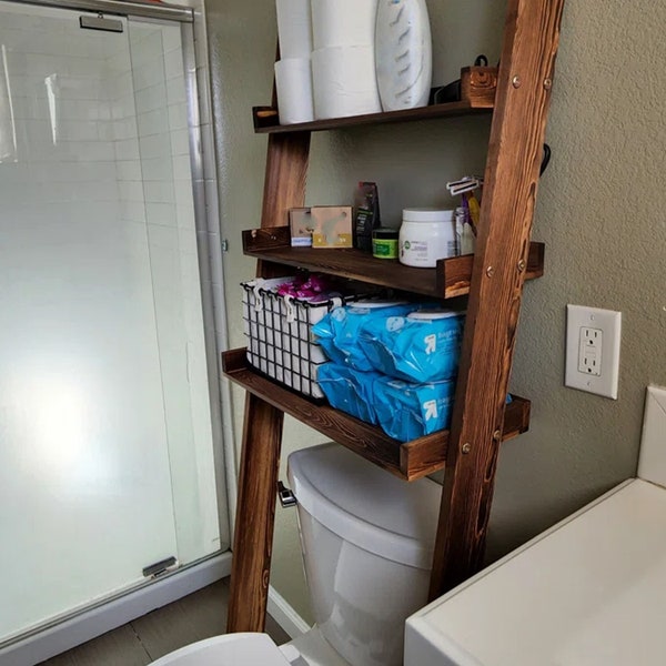 Bathroom Over the Toilet Storage - Etsy