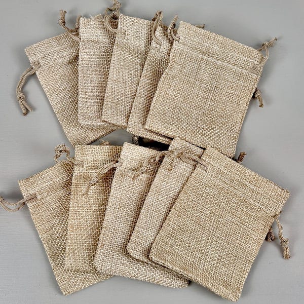 Hessian Bags - Etsy UK