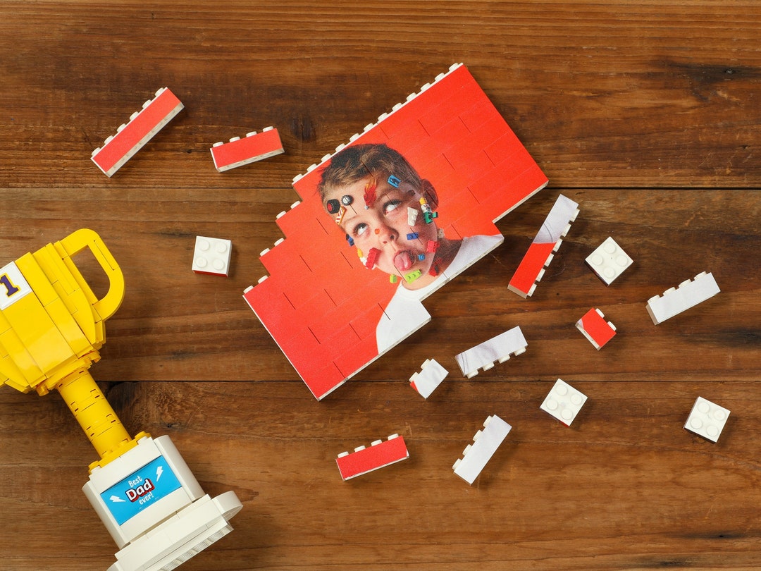 Custom Photo Brick Puzzle | Personalized Building Blocks | Unique ...