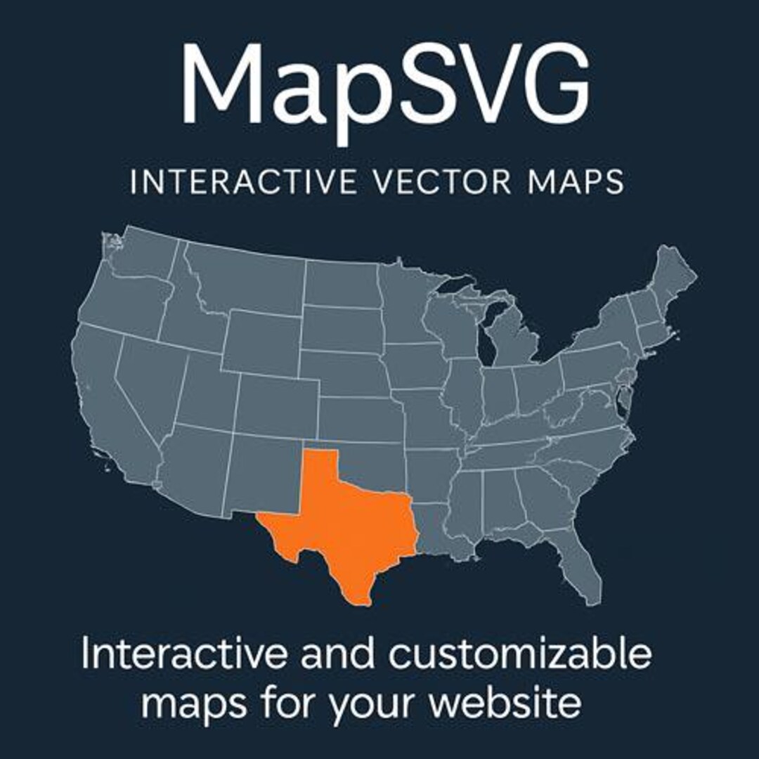 Mapsvg Interactive Vector Map Plugin for Wordpress (digital Download ...