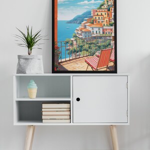 Positano Wall Art, Positano Wall Decor, Positano Travel Poster ...