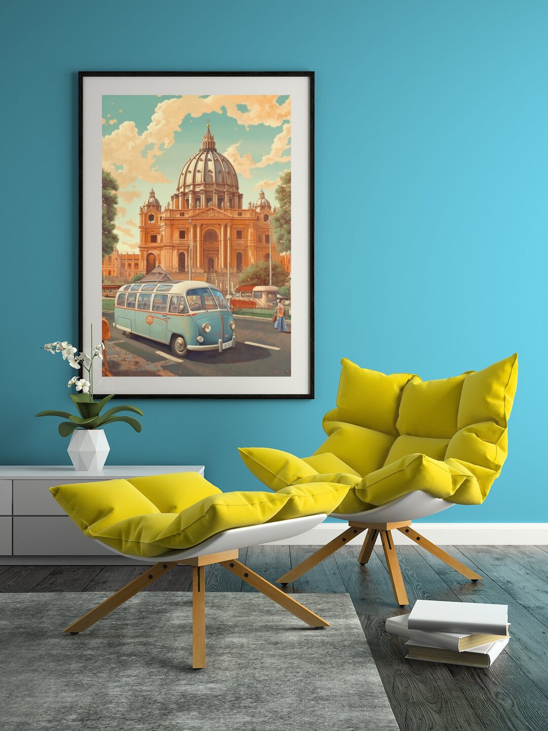 Vatican Wall Art, Christianity Wall Art Decor, Canvas and Frame Decor ...