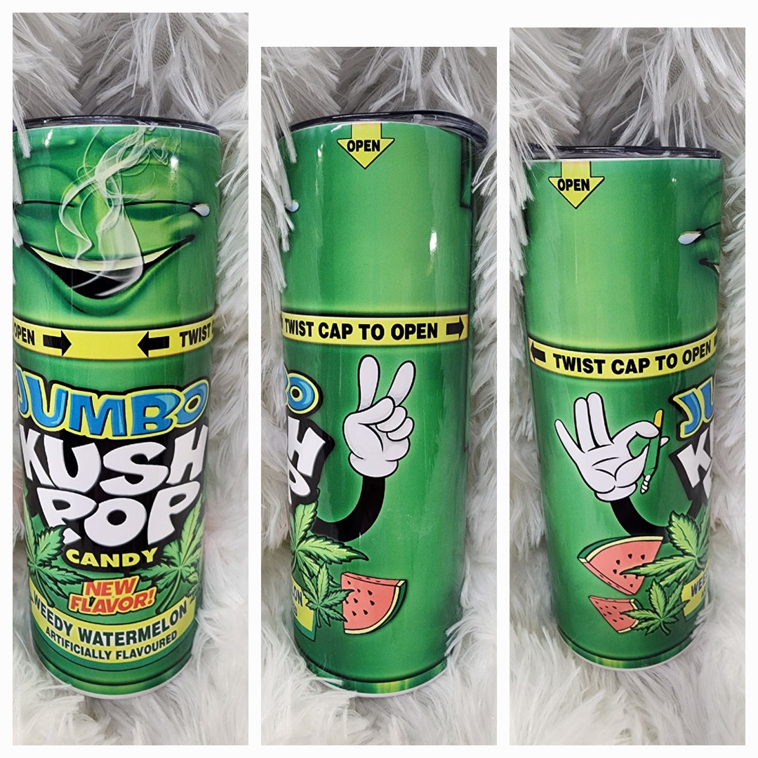 Kush Pop 20 Oz Tumbler With Straw, Double Insulated. - Etsy