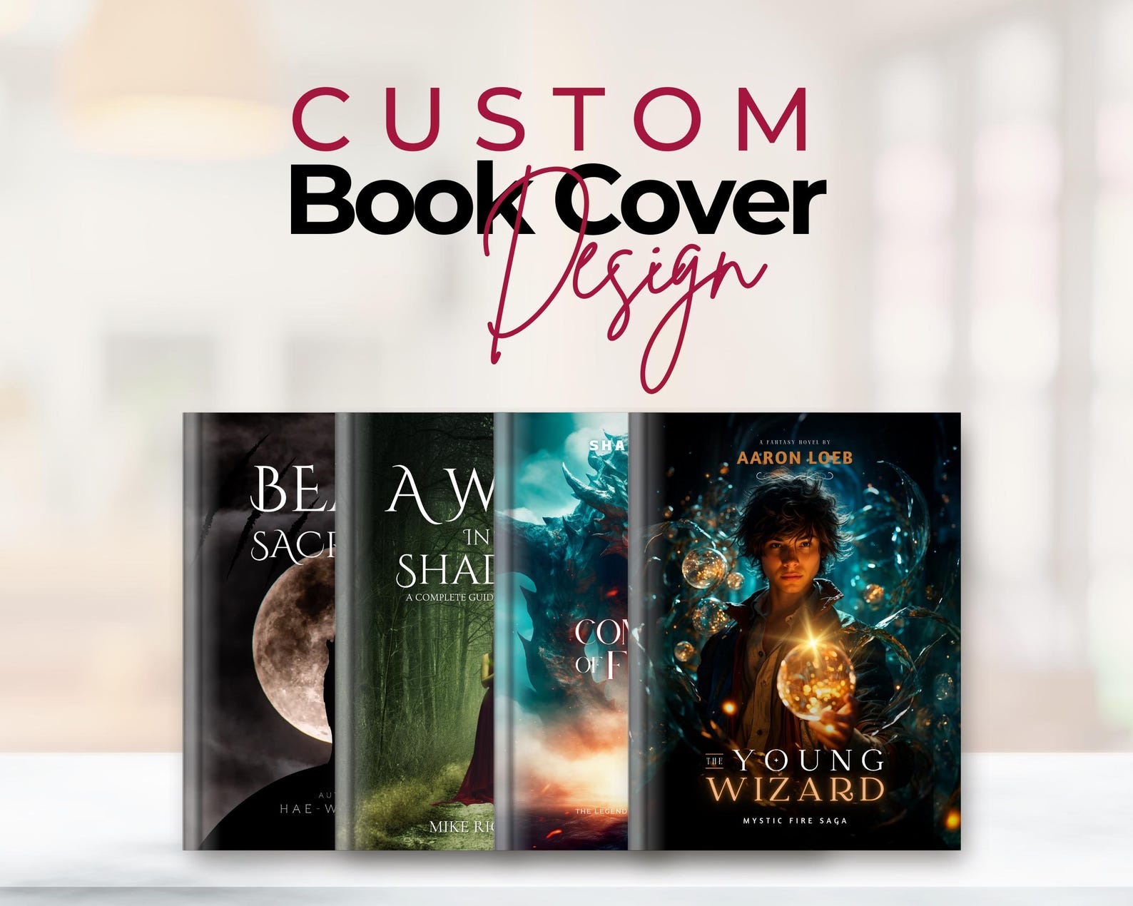 Custom Book Cover Design: Any Genre, Ebook or Print - Etsy