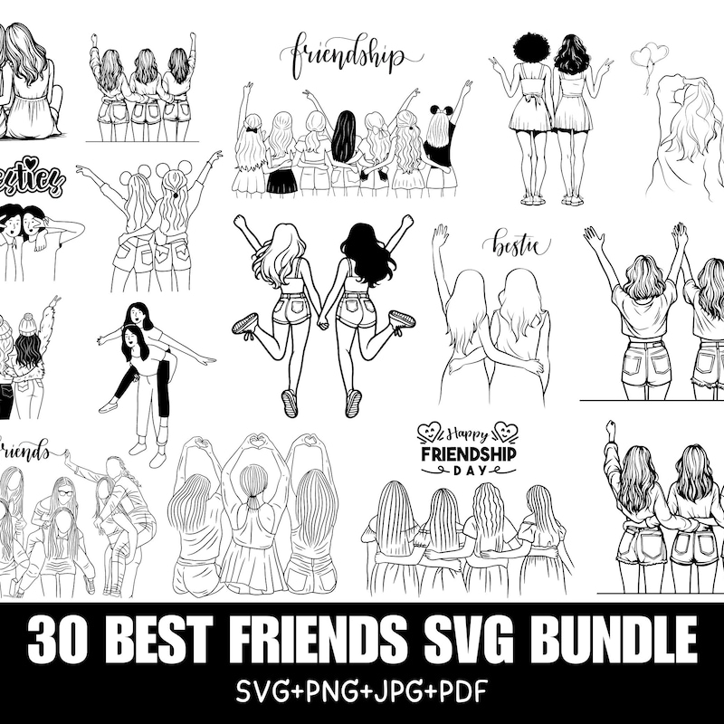 Friends Svg - Etsy