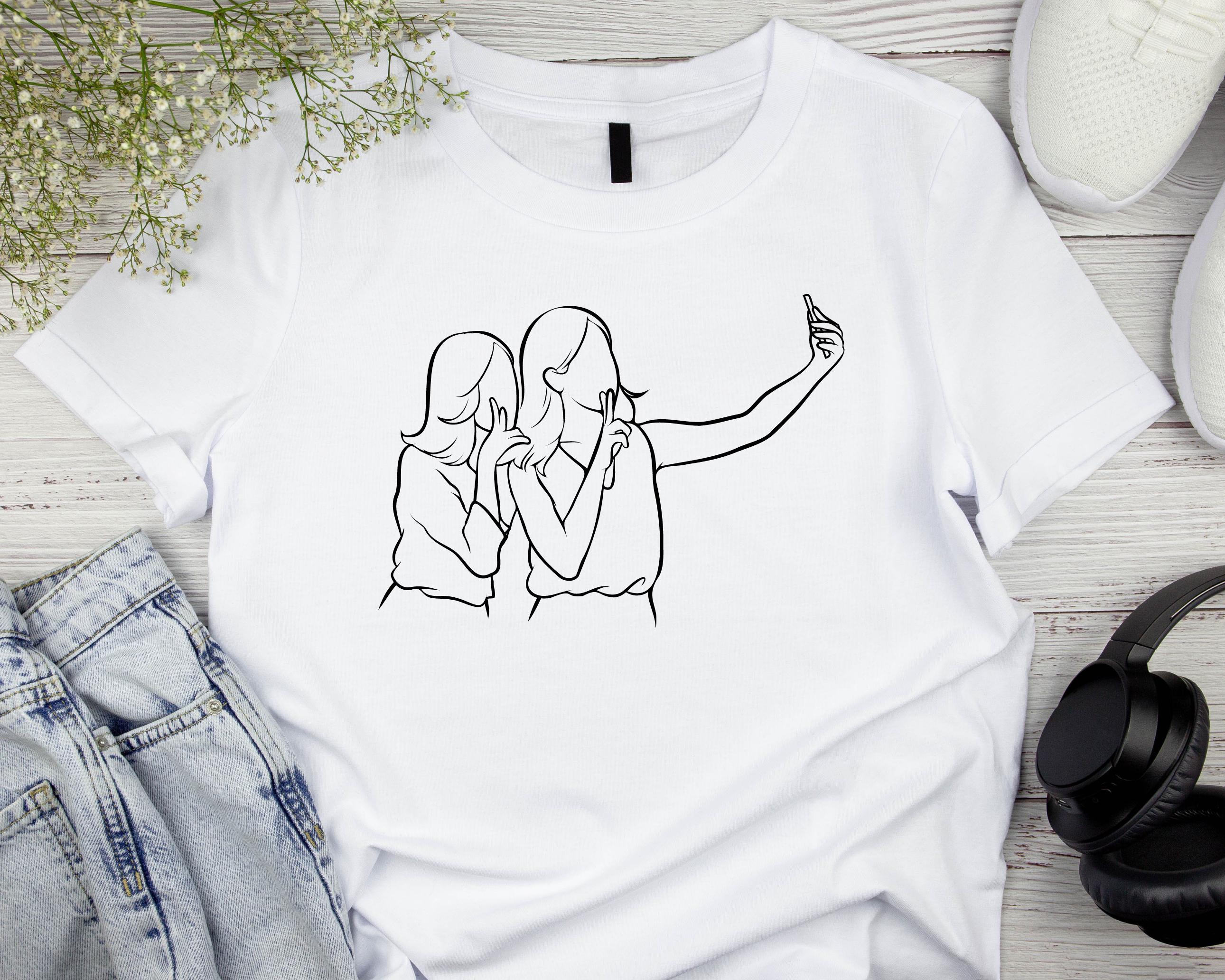Best Friends SVG Bundle, Friendship Day Svg, Friends Svg, Female ...