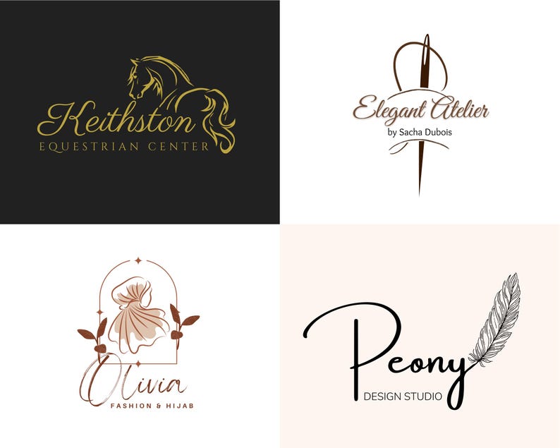 Custom Logo Designs for Small Business, Unique Brand Identity ...