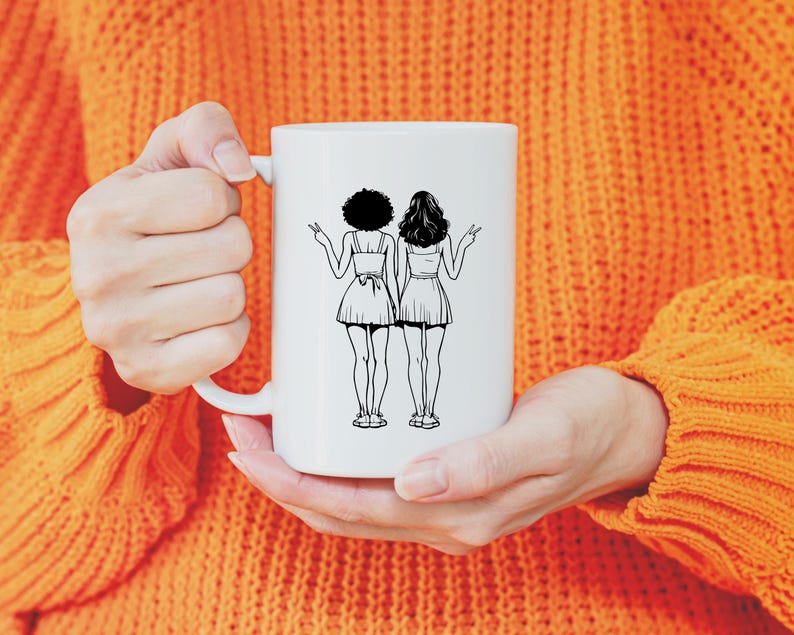 Best Friends SVG Bundle, Friendship Day Svg, Friends Svg, Female ...