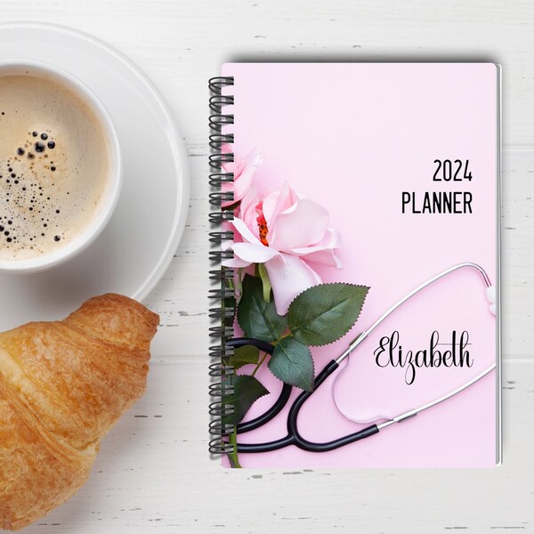 Nurse 2024 Monthly Planner - Etsy