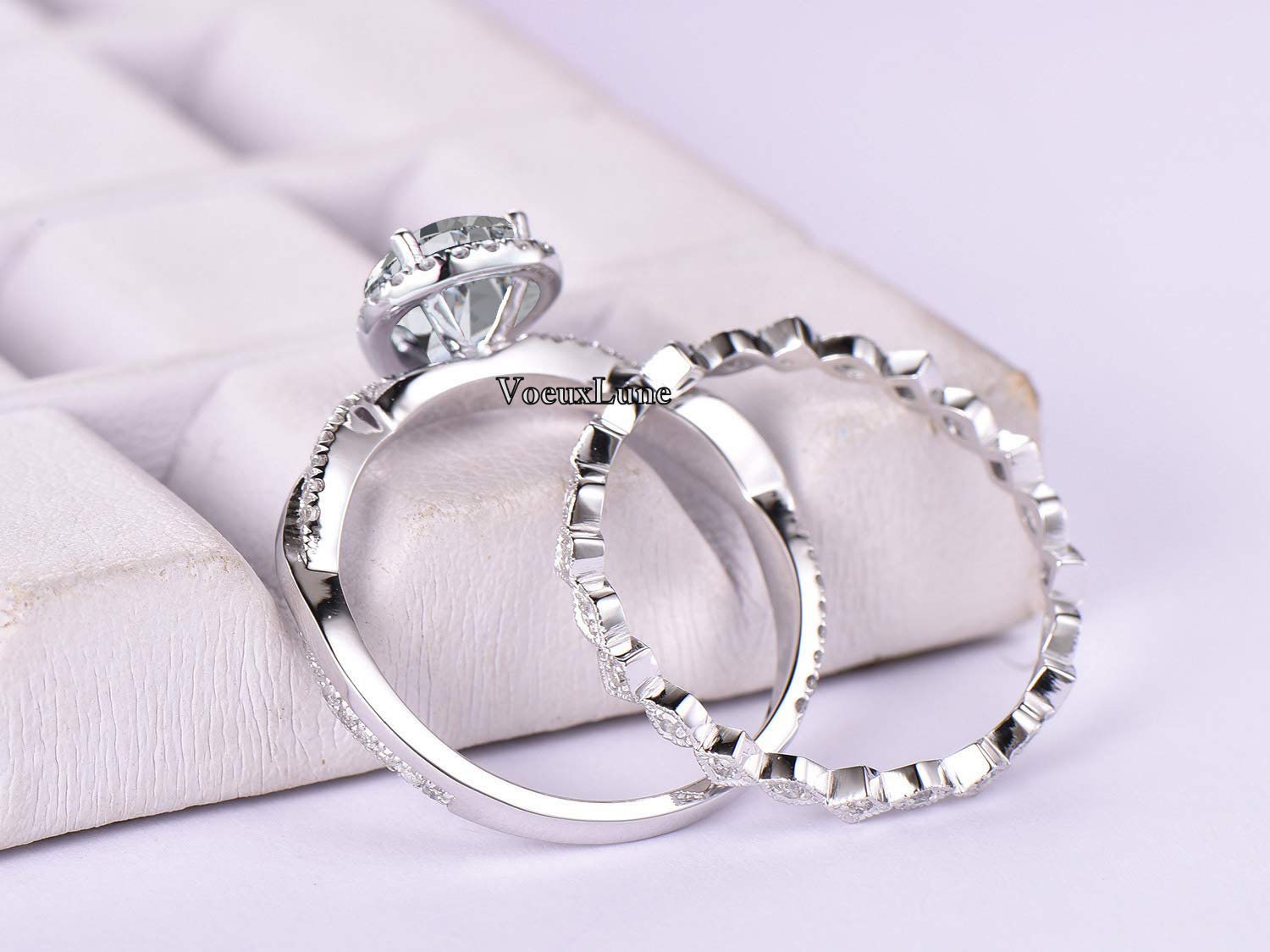 Open Gape Designer Ehering, Perle Schliff Silberring, Ehering, Silber ...