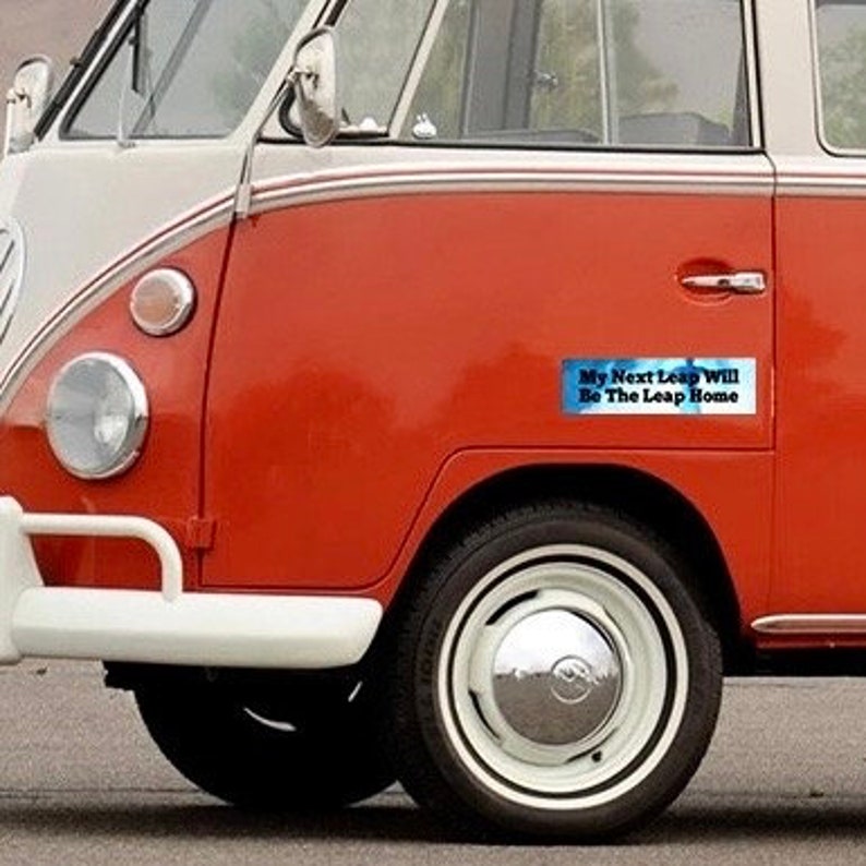 STICKER 1990s Quantum Fan Art Leap 11.5 3 Bumper Stickers, Label, Decal ...