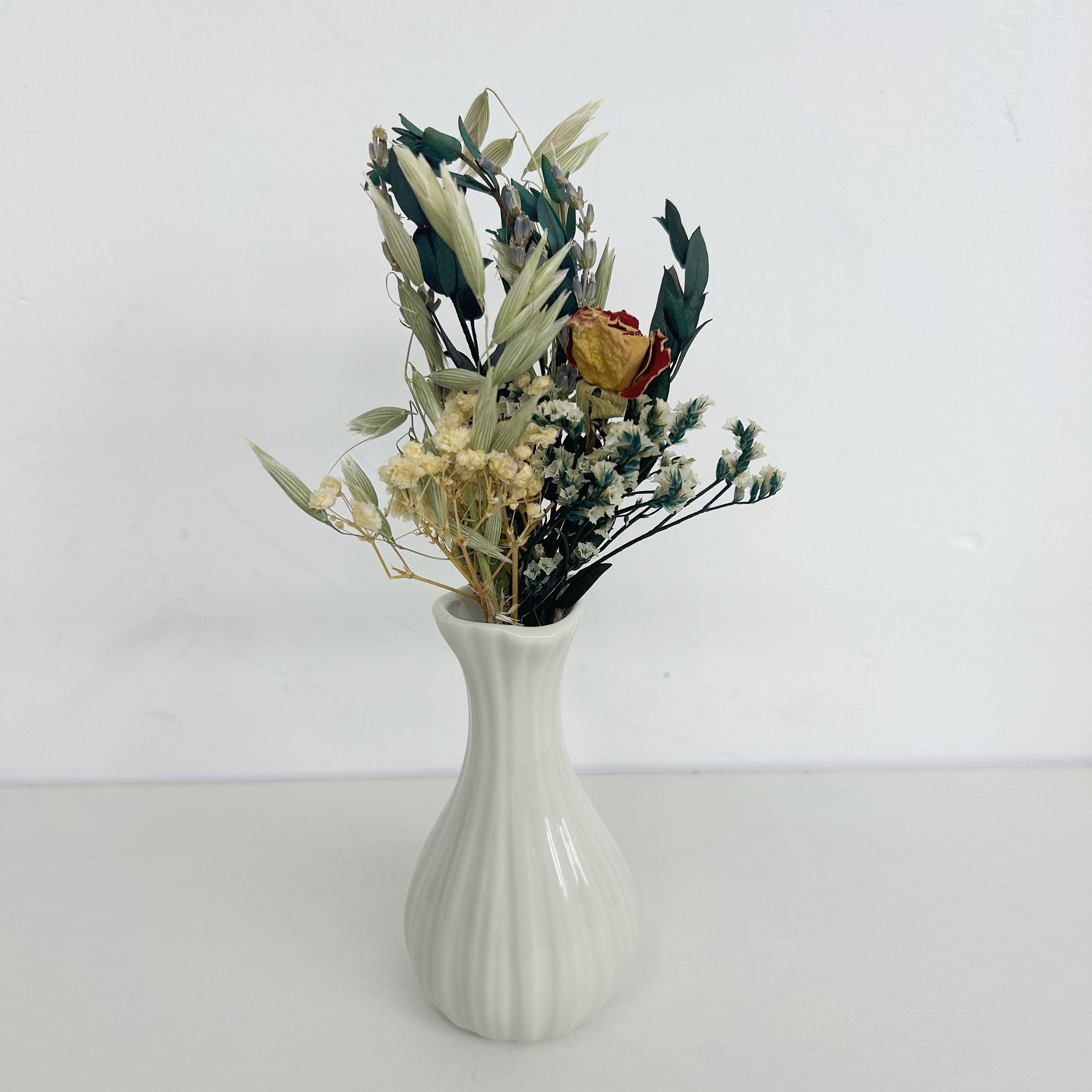 Small Dried Flower Arrangements With Vase Optionmini Dried - Etsy