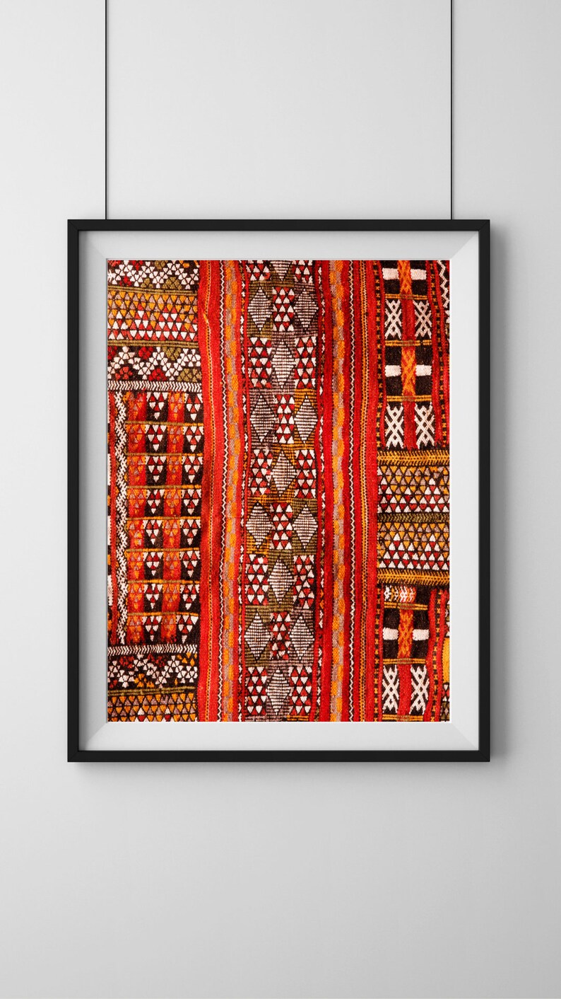 Moroccan Rug Wall Art Digital Download. Morocco Art Design. Wall Print ...