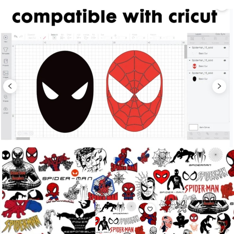 Spiderman SVG Bundle 1000 Spiderman PNG Files Instant - Etsy