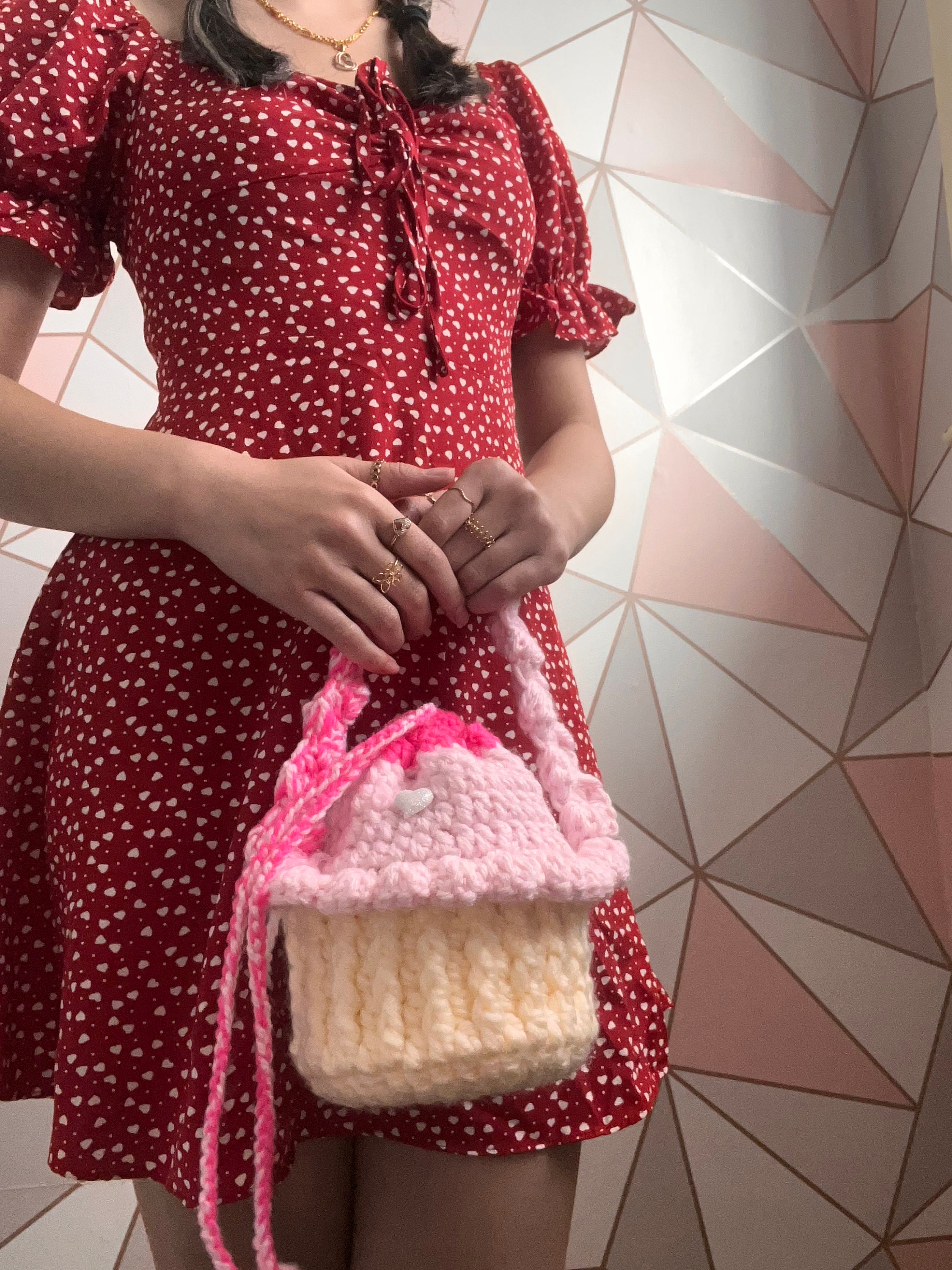 Cupcake Crochet Bag Pattern - Etsy