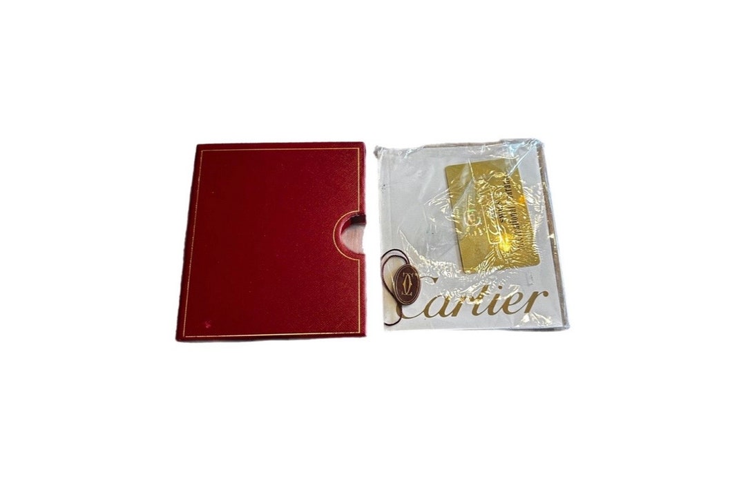 CARTIER BOOKLET OPEN International Guarantee & Plastic Tag 100% ...